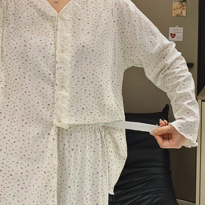 孕妇长袖春秋夏季月子服