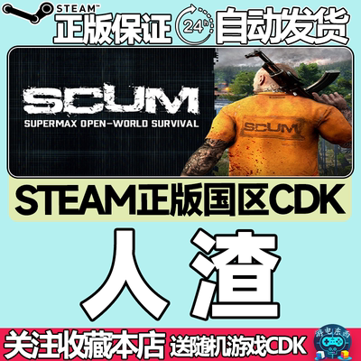 steam正版人渣scum国区key现货