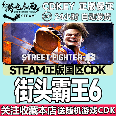 steam正版街头霸王6国区key现货