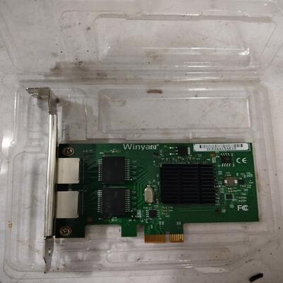 适用Winyao E5709T 双口千兆网卡可议价