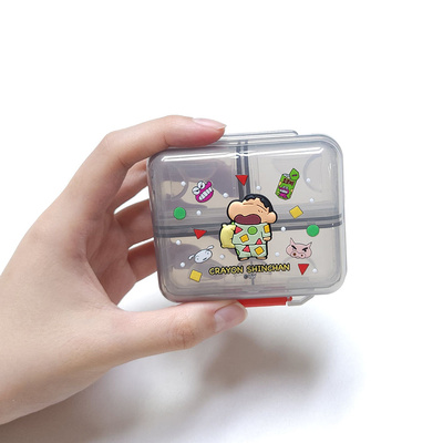 蜡笔小新正版迷你收纳盒首饰盒