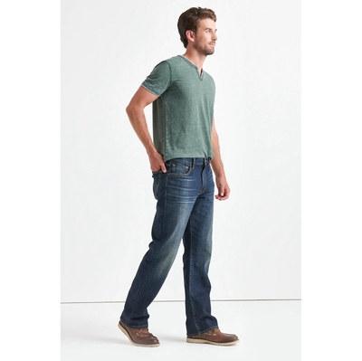 美系中产LB181水洗做旧直筒裤