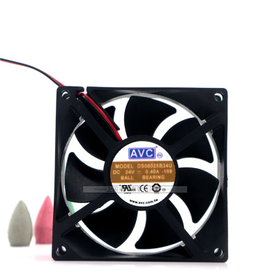 原装AVC DS08025B24U -109 24V 0.40A 8厘米 大风量 变频器风扇