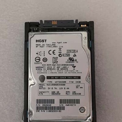 议价EMC 600G SAS 2.5 005049804 HUC可维修