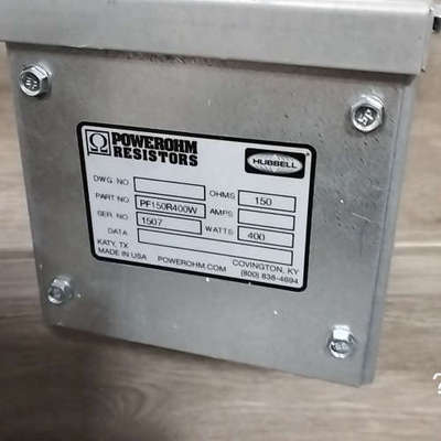 议价POWEROHM电阻PF150R400W全新原装现货实拍,库