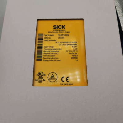 议价SICK西克继电器 FX3-CPU130002 订货号：10