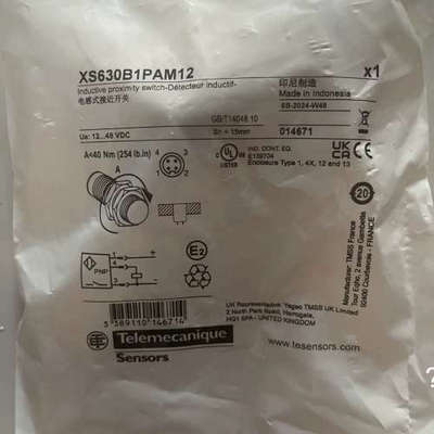 议价TE特勒美科（原施耐德）接近开关XS630B1PAM12全新
