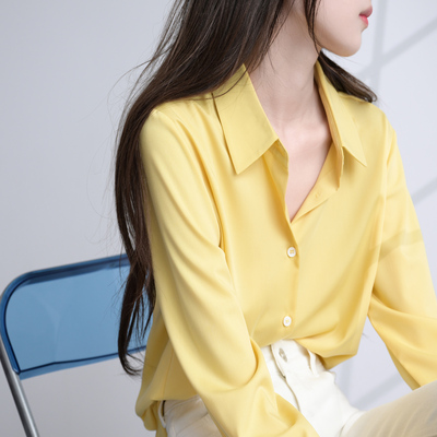 TRR正肩通勤上班族chic衬衫女