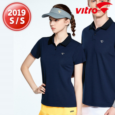 韩国VITRO清仓羽毛球服短袖T恤