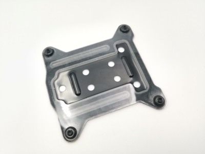 金属CPU背板INTEL115x主板1155