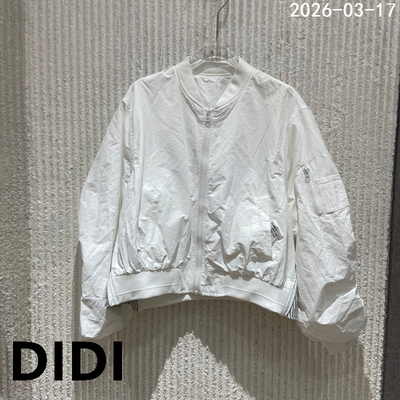 欧洲站2026春季新款立领拉链短外套女宽松显瘦夹克百搭上衣60318