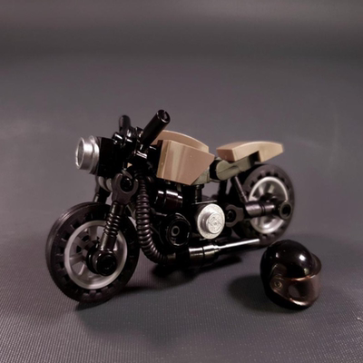 积木MOC-103498-Minifigure比例摩托车