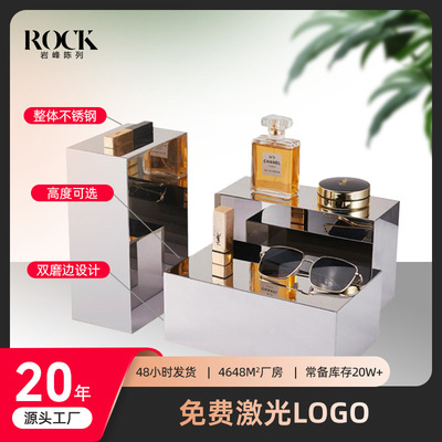 简约不锈钢包凳鞋托展示架  摆鞋支架 包包架子 商场定型包陈列架