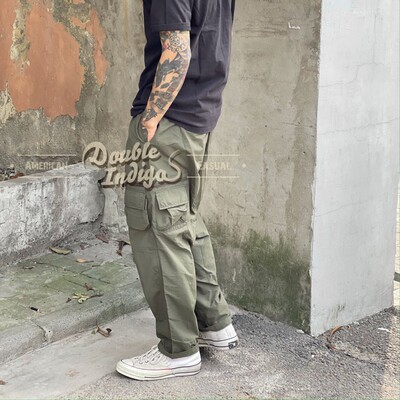 防晒防紫外线多袋机能工装裤