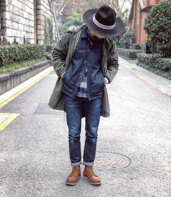 牛仔夹克中国总代21oz人造毛