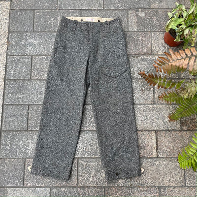 英式复古可收裤脚工装休闲裤