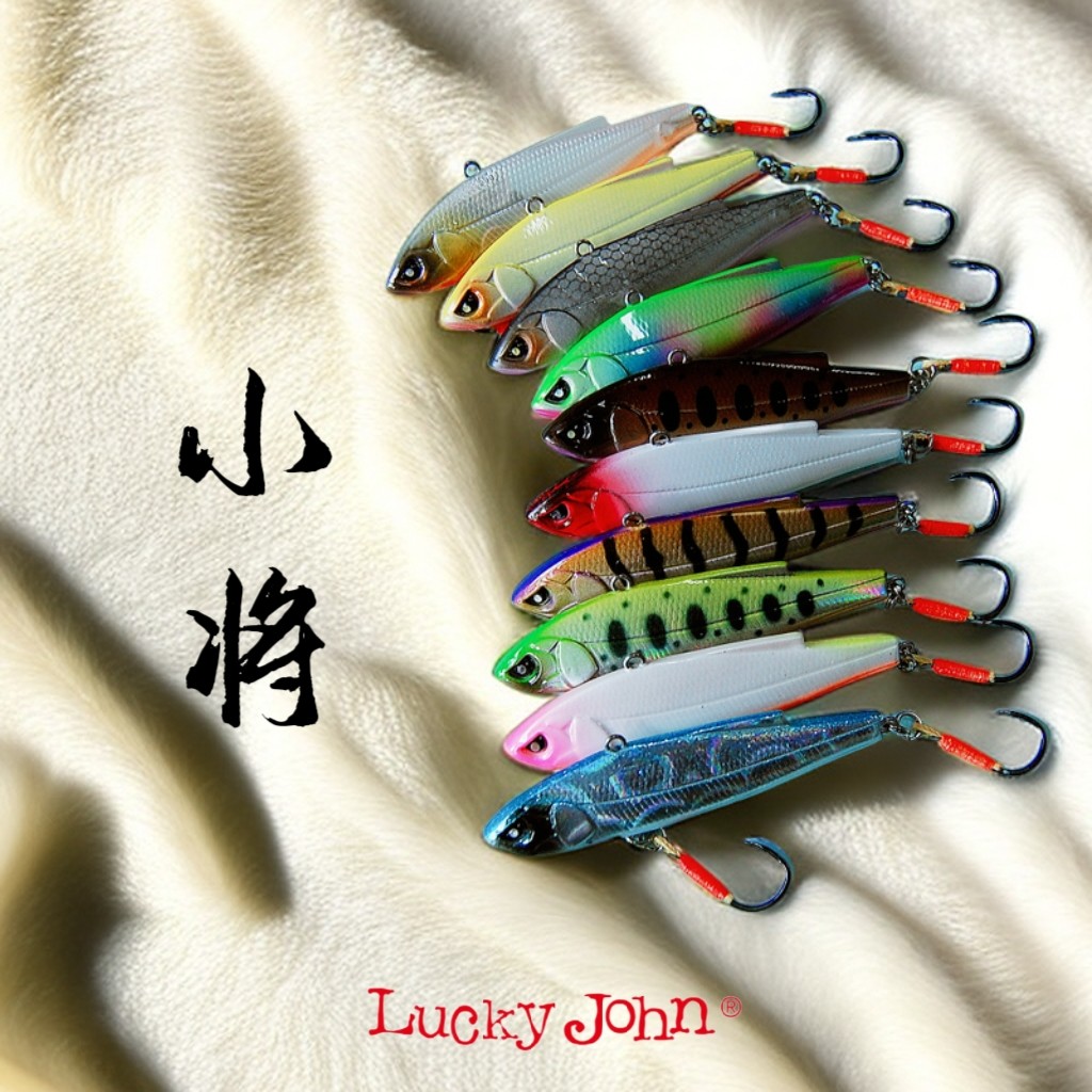 Lucky john拉奇尊小将VIB10g溪流水库深潭钓底军鱼路亚饵刺军单钩