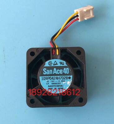 三洋4015 109P0424H7D28 24V 0.08A 发那科专用风扇