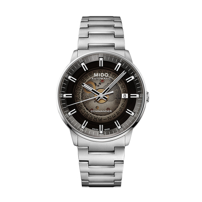 瑞士mido美度手表简约烟熏渐变