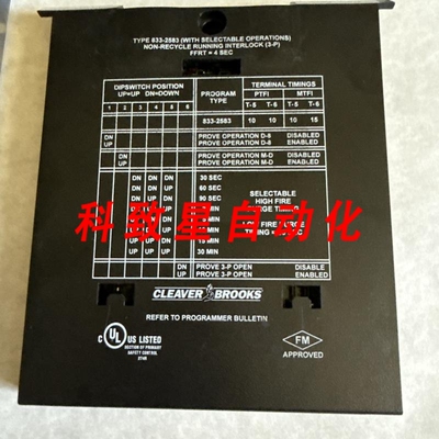 工业配件CLEAVER 833583 PROGRAMMER MODULE 833 2583 8332583 CO
