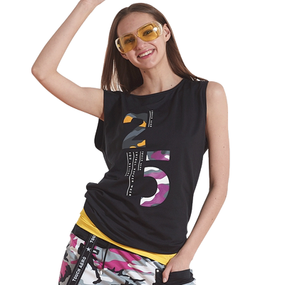 透气裸感细孔网布健身舞蹈罩衫