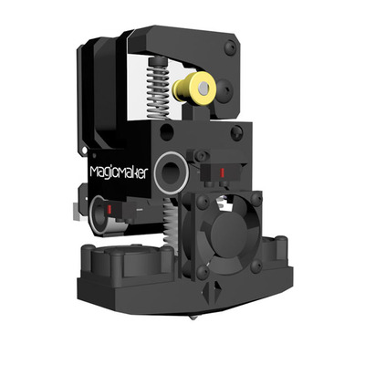 magicmaker十字近程挤出模块 CNC UM2十字近程模块滑块 双喷头