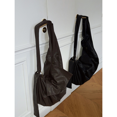 MOERSHOP  幕后玩家  包袋系列设计师款风琴褶火腿包