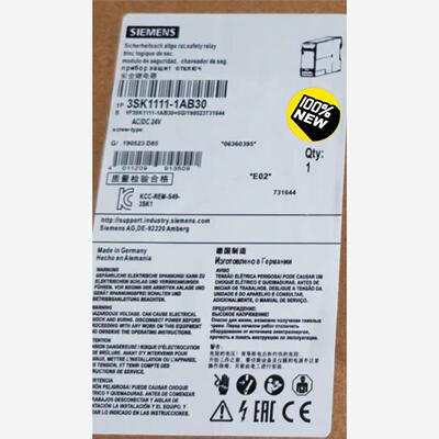 西门子安全继电器3SK1111-1AB30，议价