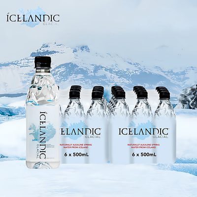 原纸箱进口icelandic冰岛纯净水