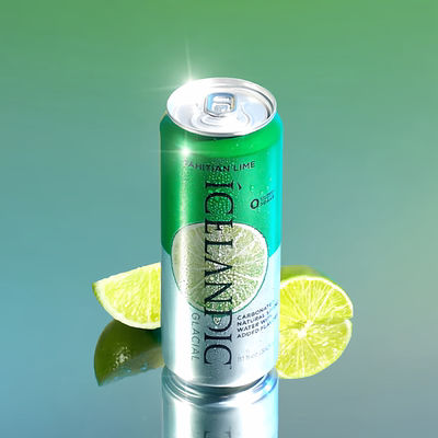 冰岛进口天然冰川气泡水青柠味