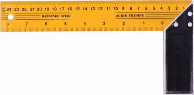 250新款磁性角度仪镁铝合金直角尺 木工水平角尺 45度直角拐尺