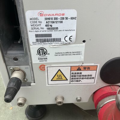 议价Edwards真空泵IXH610IXH610CIXH1220