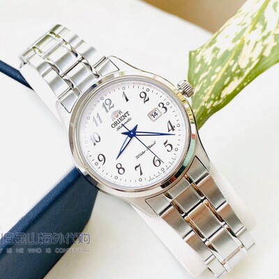 ORIENT东方双狮小蓝针机械男女表