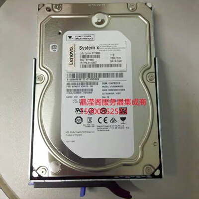 IBM 81Y9806 81Y9807 1T 7.2K 3.5 SATA X3100 M5 X3250 M5 硬盘