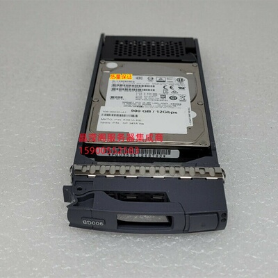 NetApp X341A-R6 108-00430 900G 10K 2.5 SAS 12Gb DS224C 硬盘