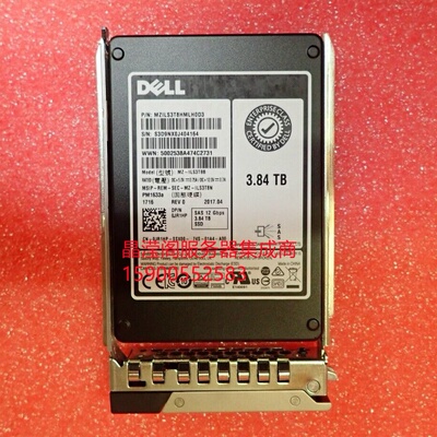 DELL PM1633a MZ-ILS3T8B 0JR1HP 3.84T SAS SSD 12Gb 固态 硬盘