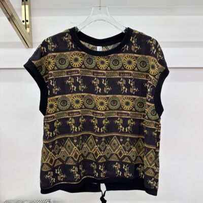 8827专柜正品新款夏季女装时尚透气大码妈妈装雪纺衫打底上衣27