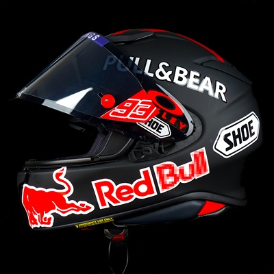 适用SHOEIZ8X15头盔镜片贴纸