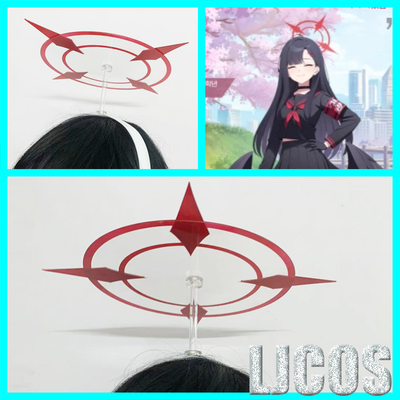 蔚蓝 碧蓝档案 ichika 仲正一花 光环翅膀cosplay道具