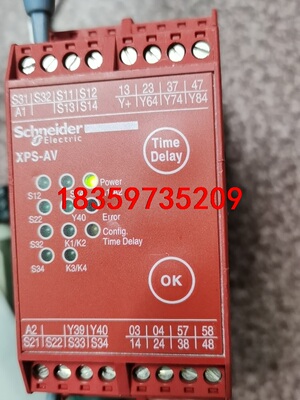 施耐德安全继电器XPSAV11113P，工程余料，原装进口，议价