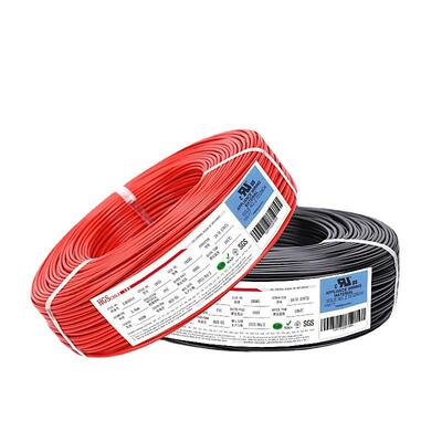 供应105度电源线ul1015电子线美标16awg14121086号PVC高温线