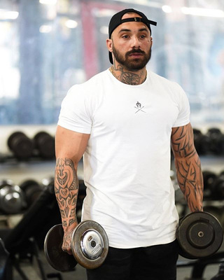 tshirtmenGYMt-shirts短袖男