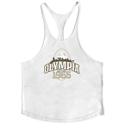 bodybuilding tank men gym workout fitness mouwloos stringer