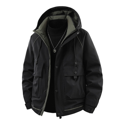 winter men duck down jacket warm coat冬季新款羽绒服男士工装
