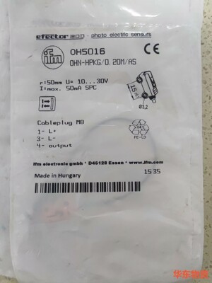 IFM易福门OF5016传感器0F5016