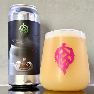 新鲜到货美国僧侣扭曲的绿装甲兽喂鸽子四分法则浑浊IPA473ml组合