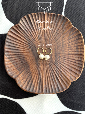 FZF手作钩织玩偶配件耳饰项链