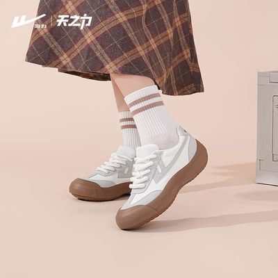 回力蓬蓬大头鞋女鞋2026春季新款增高厚底女鞋百搭情侣休闲运动鞋