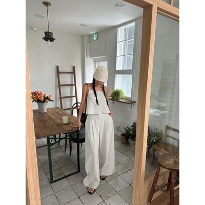 九0803韩国东大门背心区BAMBOLINA-8600581百搭可爱街头夏季简洁