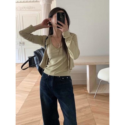 九0821韩国东大门套装区AUBENUNT-8614491冬款时装新款魅力直邮